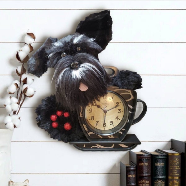 Dog Clock - Etsy
