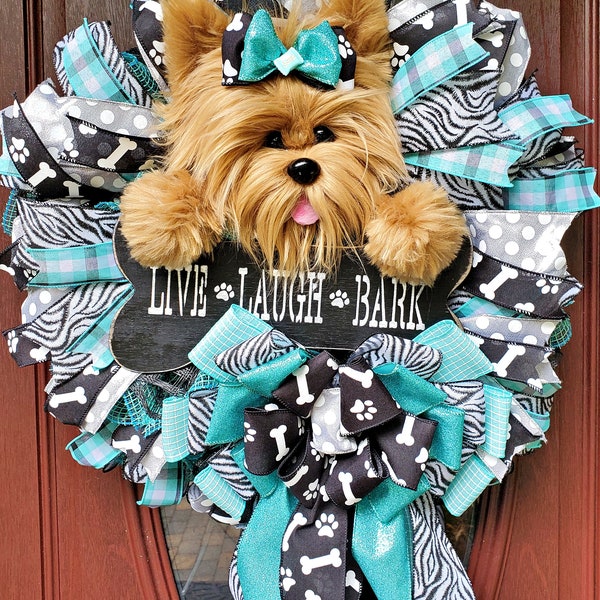 Dog Wreath - Etsy