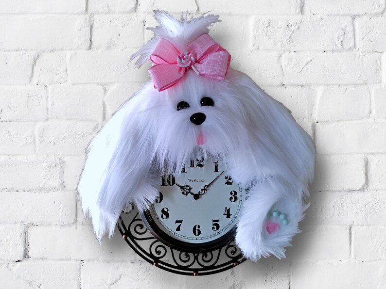 Customized Dog Custom Dog Clock Gift for Dog Lovers - Etsy
