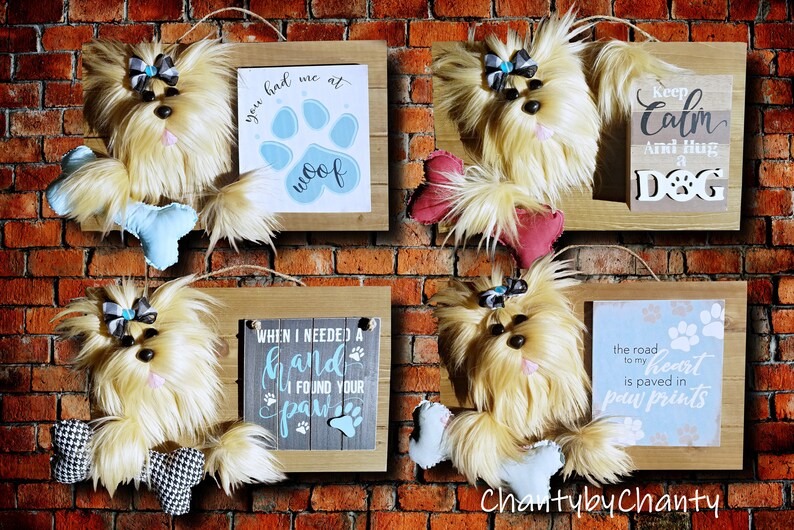 Farmhouse Wall Hanger Custom Dog Decor Wood Sign Gift for | Etsy