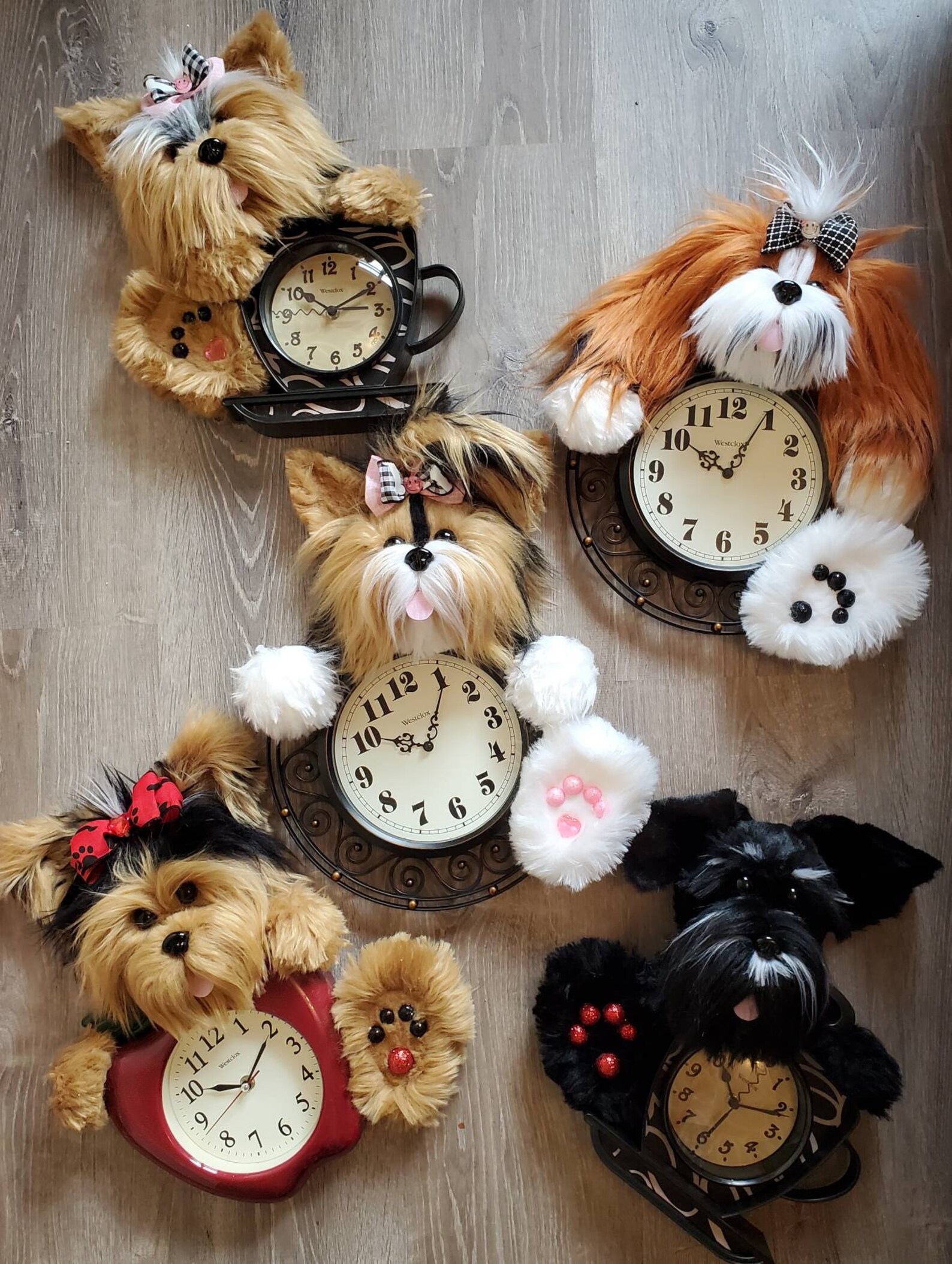 Customized Dog Custom Dog Clock Gift for Dog Lovers - Etsy
