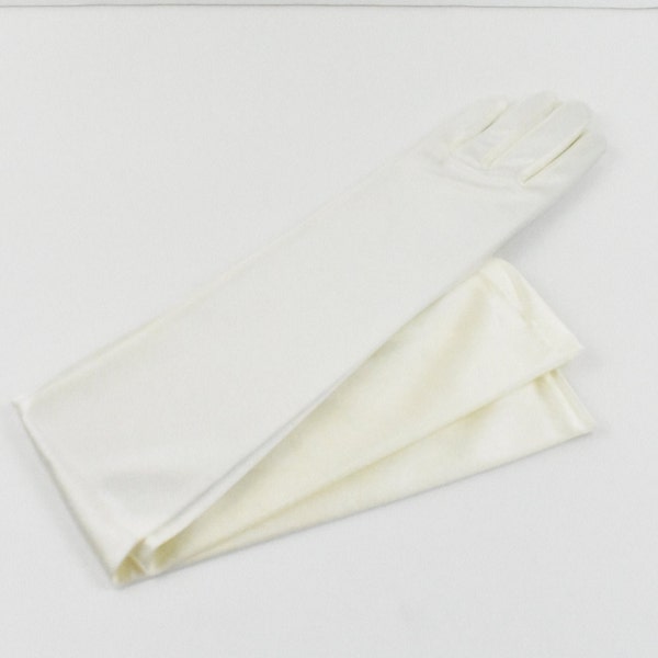 White Opera Gloves - Etsy