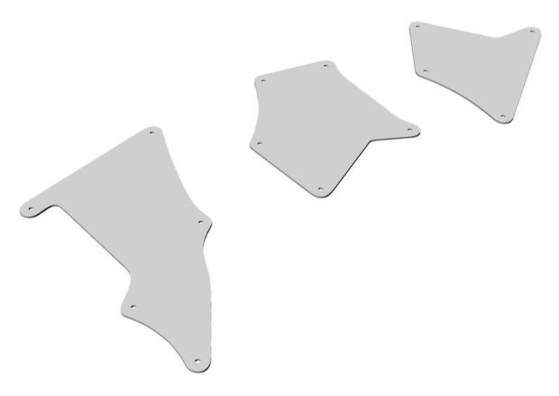 4th Gen 4runner Splash Guard DXF IGES DWG Step File - Etsy
