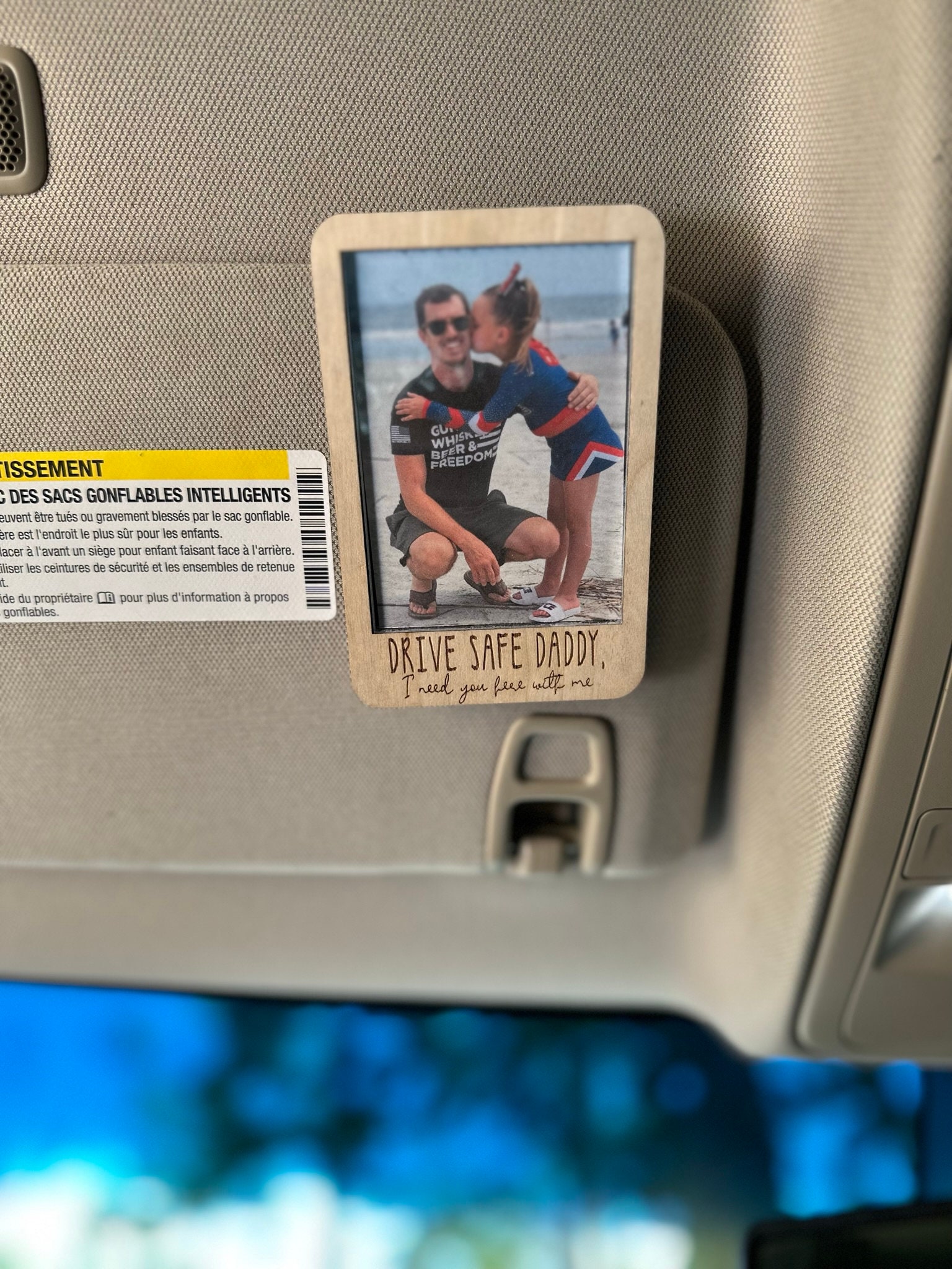 Drive Safe Daddy Visor Clip - Etsy
