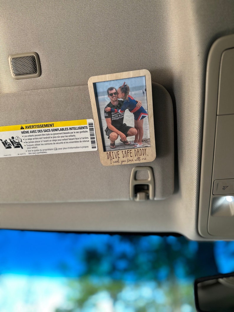 Drive Safe Daddy Visor Clip - Etsy