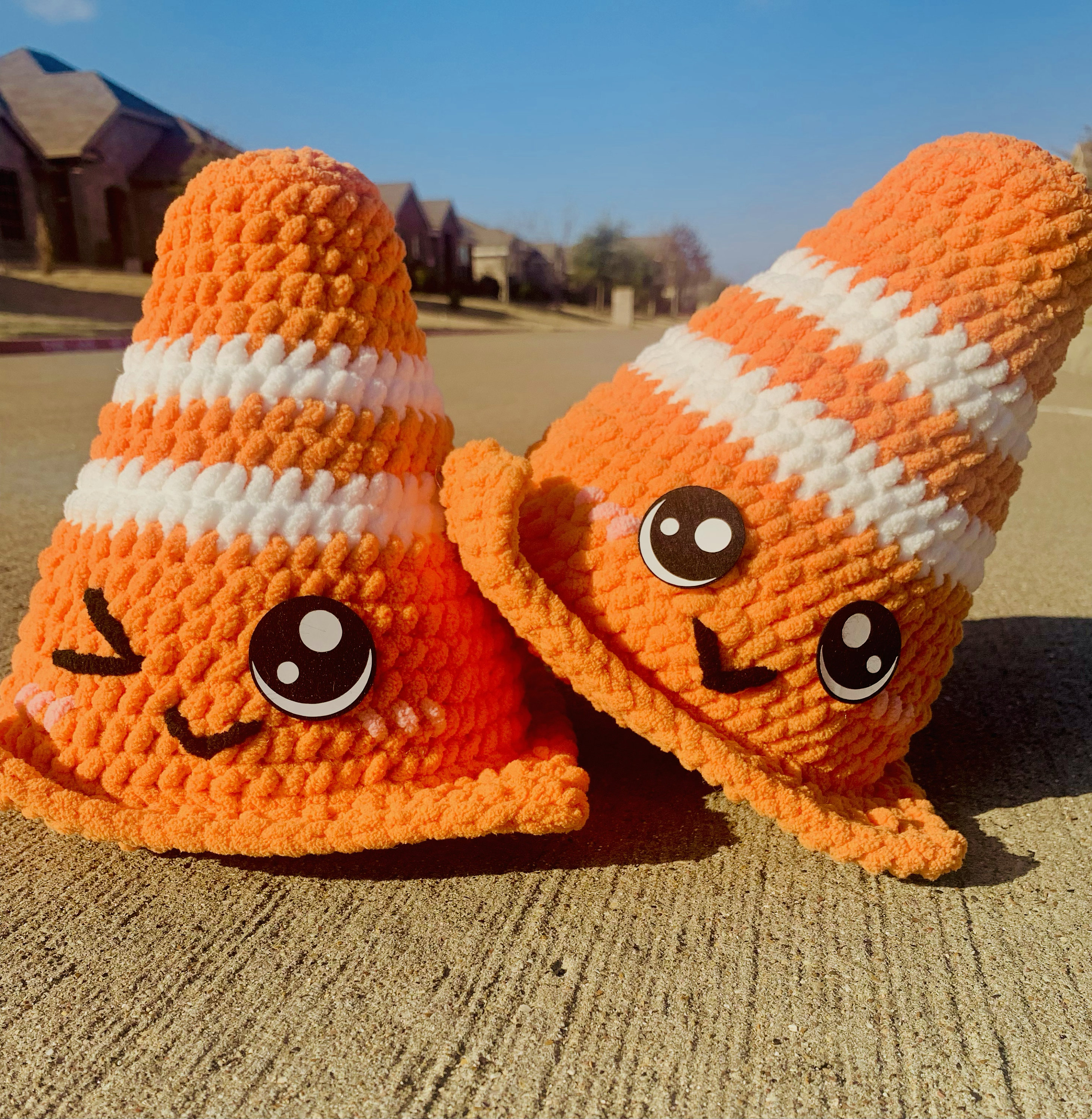 Crochet Jumbo Traffic Cone Pattern - Etsy