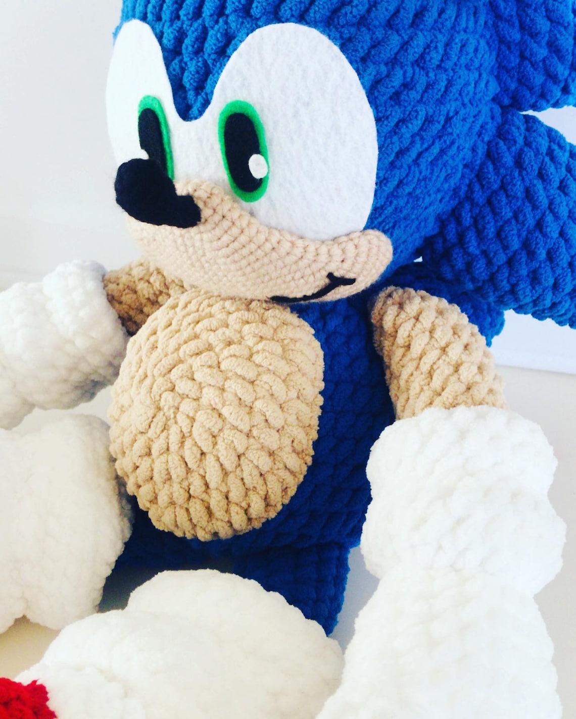 Crochet Sonic the Hedgehog - Etsy
