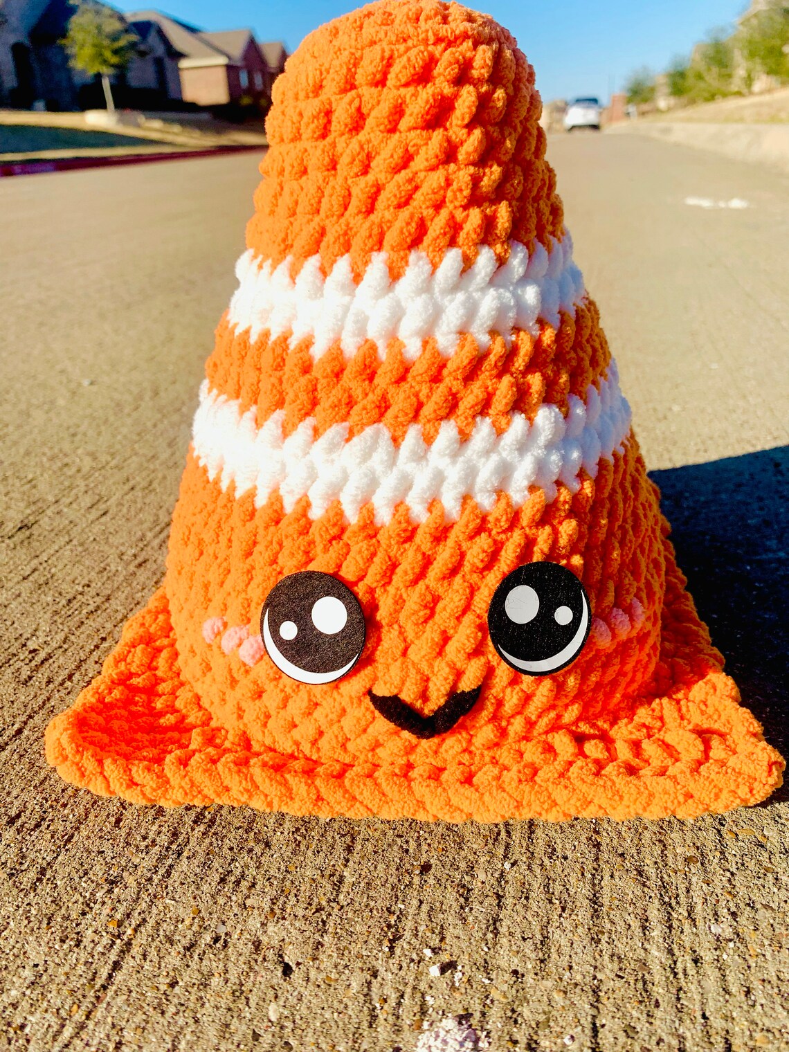 Crochet Jumbo Traffic Cone Pattern - Etsy