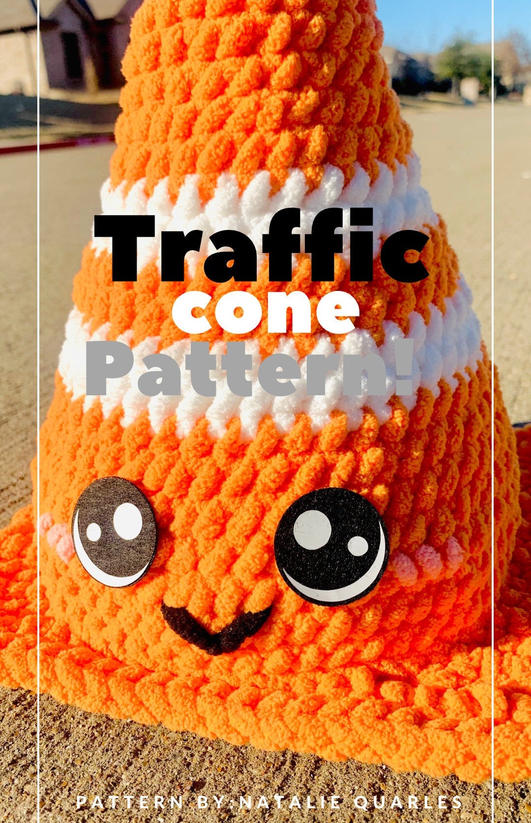 Crochet Jumbo Traffic Cone Pattern - Etsy