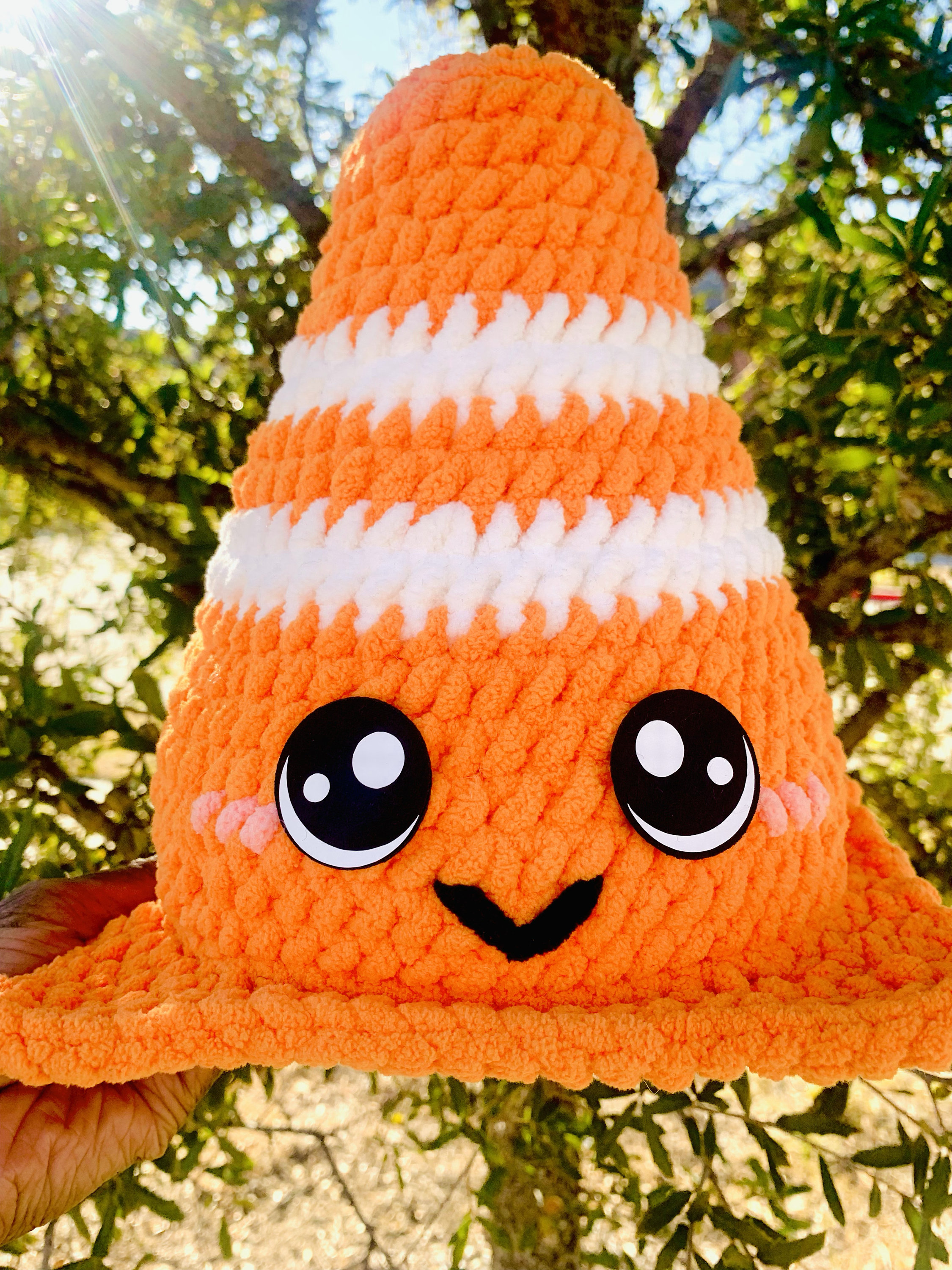 Crochet Jumbo Traffic Cone Pattern - Etsy