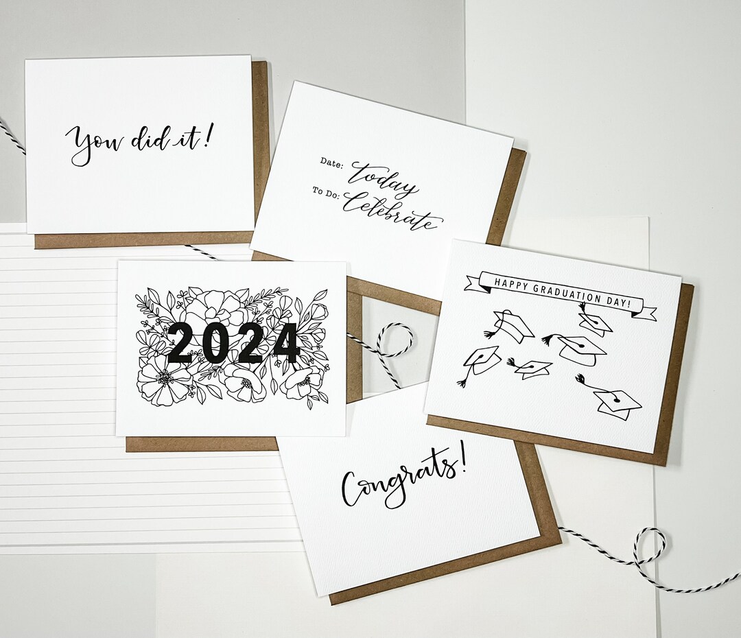 Graduation / Celebration Card Pack available in a Variety of Quantities ...