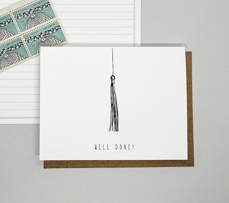 Well Done! / Graduation Card / Well Done Graduate - Etsy