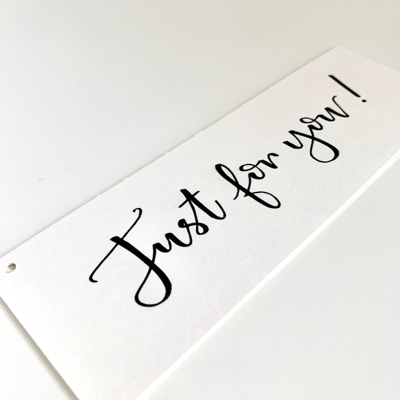 Just for You Tags - Etsy