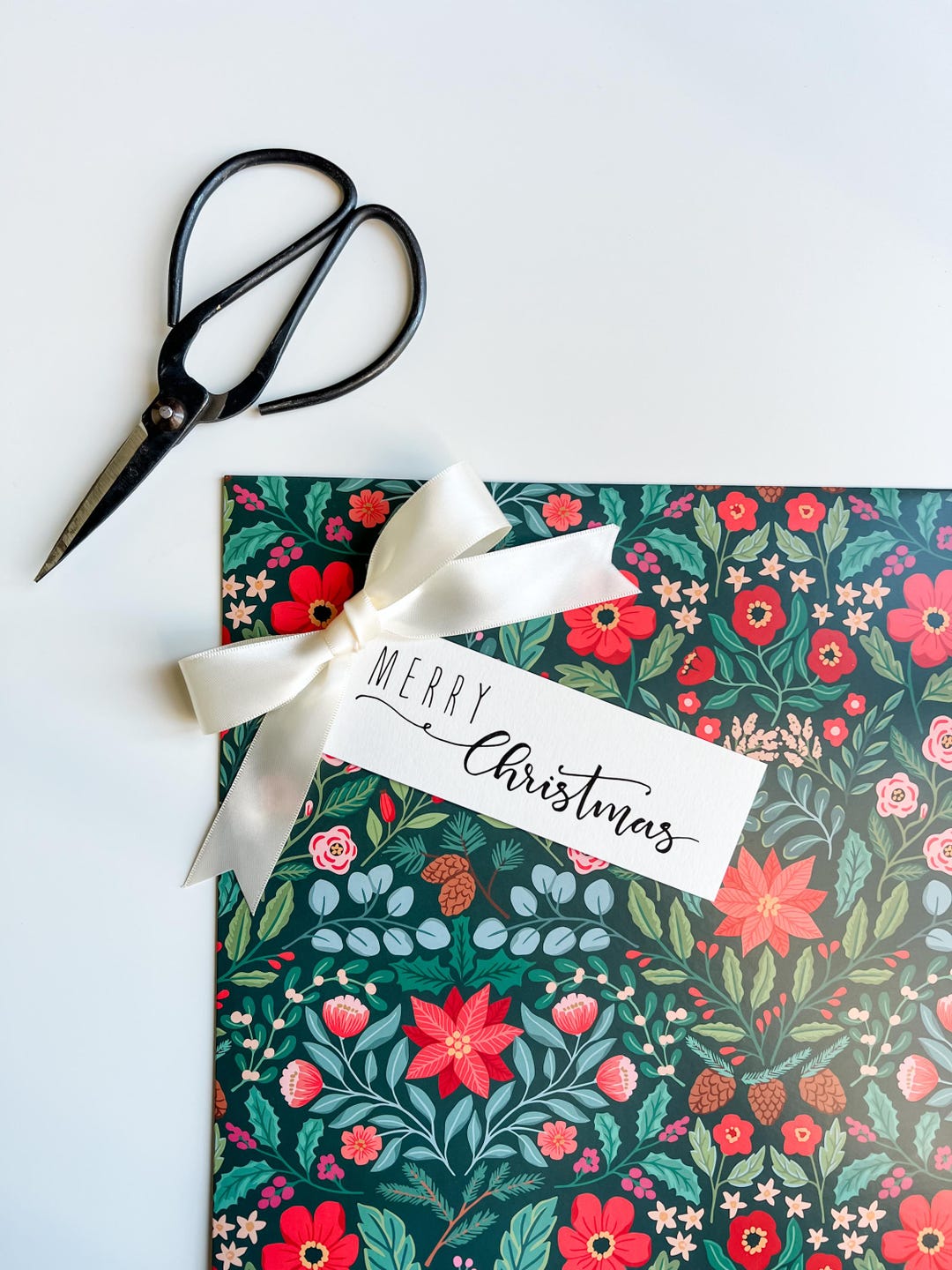 Merry Christmas Gift Tags, 2x6 Inch Merry Christmas Tags, Available in ...