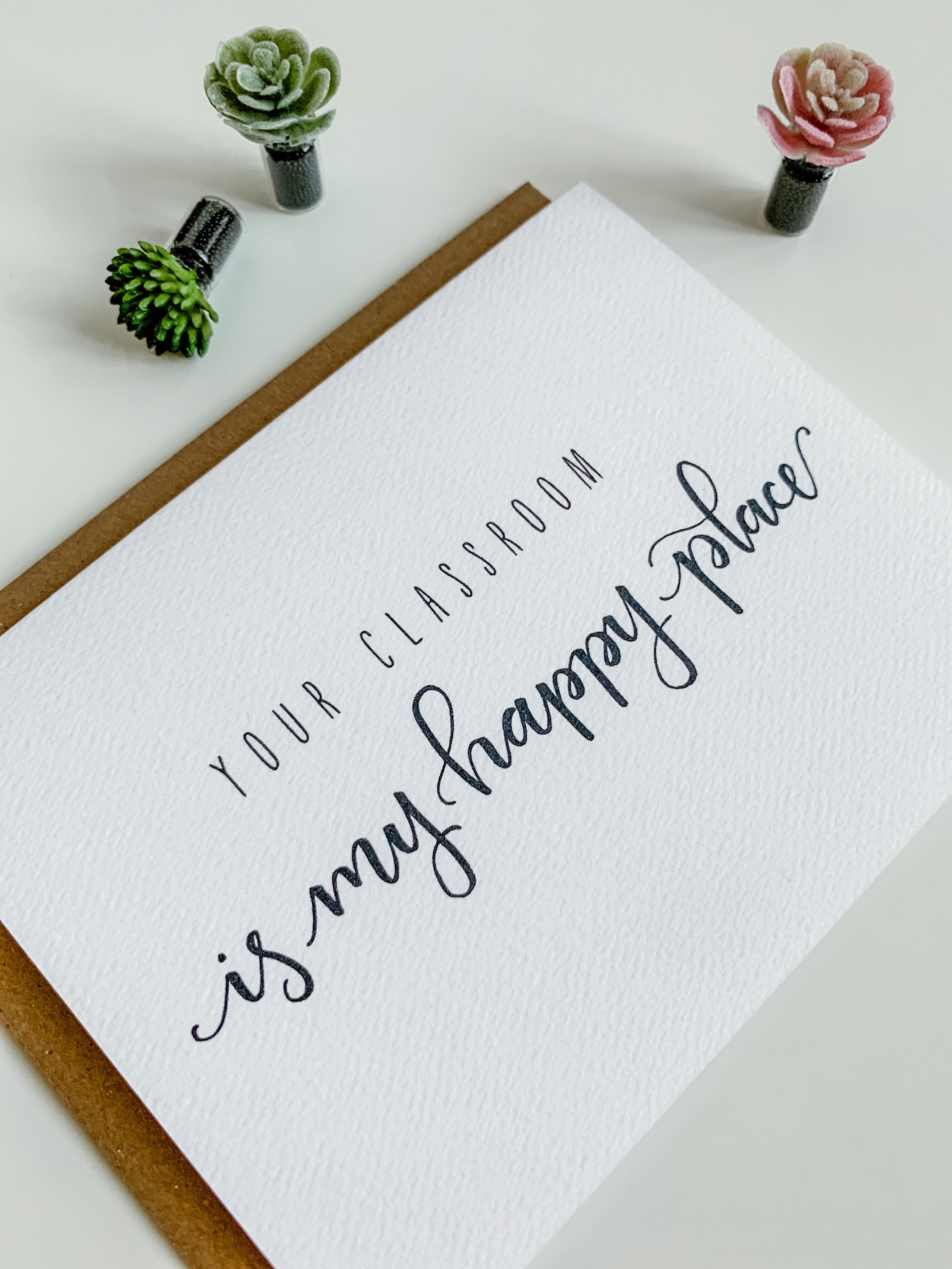 School Staff Teacher Appreciation Card Pack available in a - Etsy