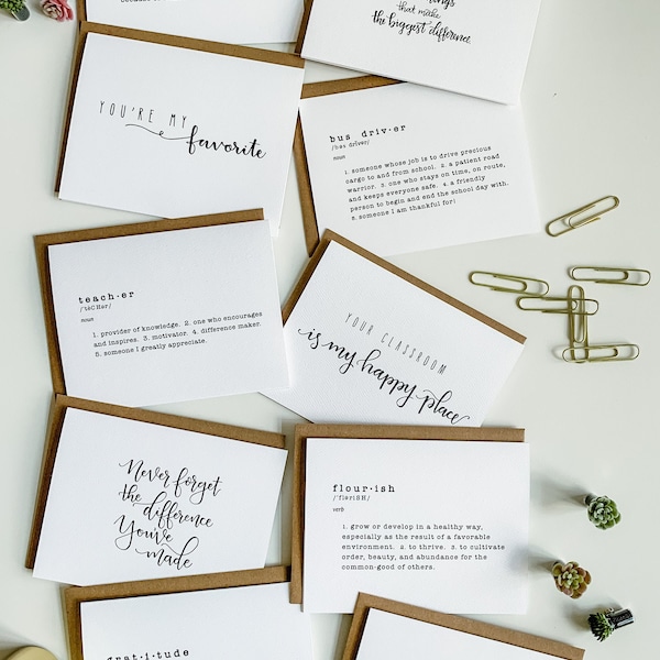 Appreciation Card - Etsy