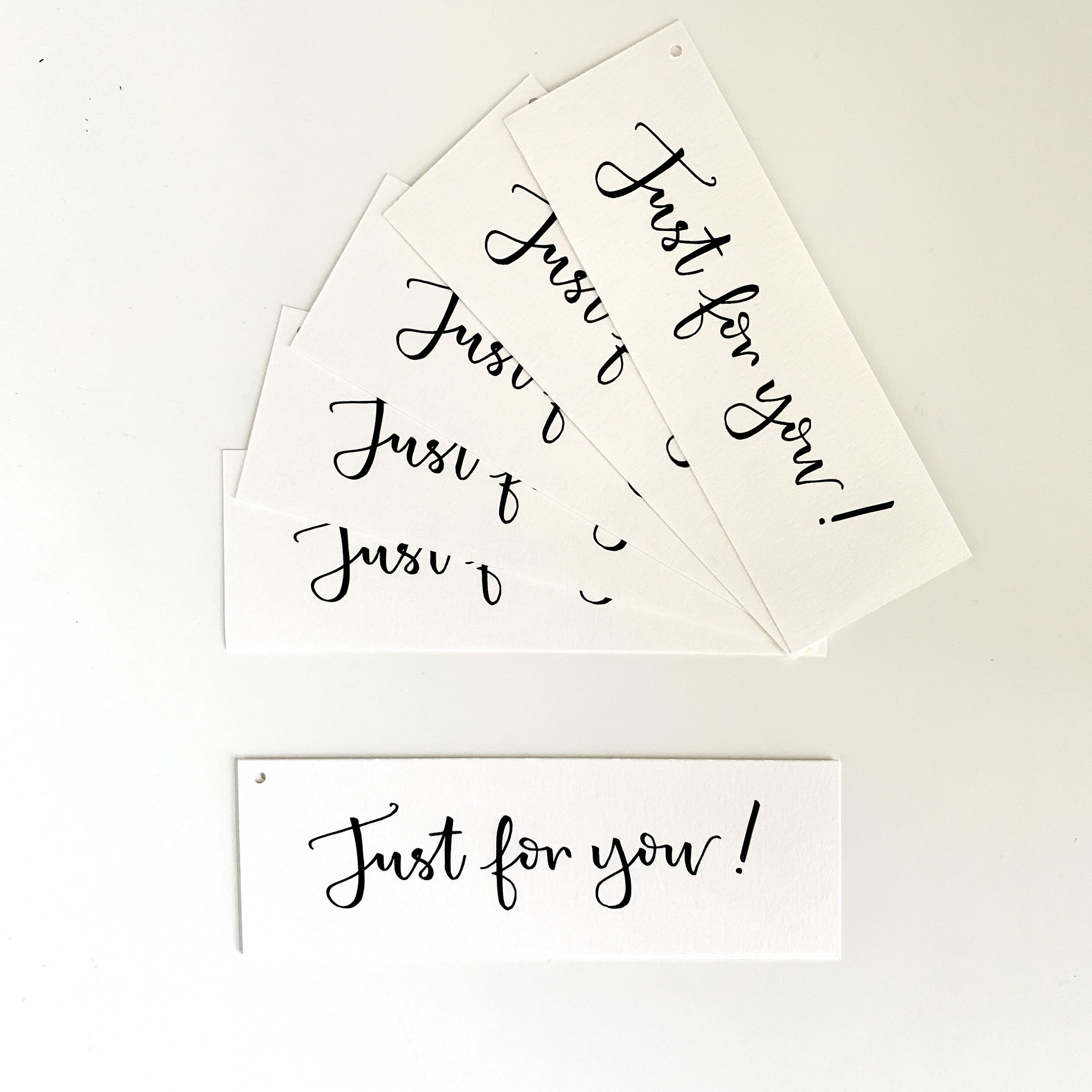 Just For You gift tags | Etsy