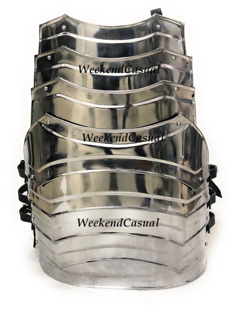 Medieval Knight Breastplate Chest Plate Armor Roman Armour Costume Role ...