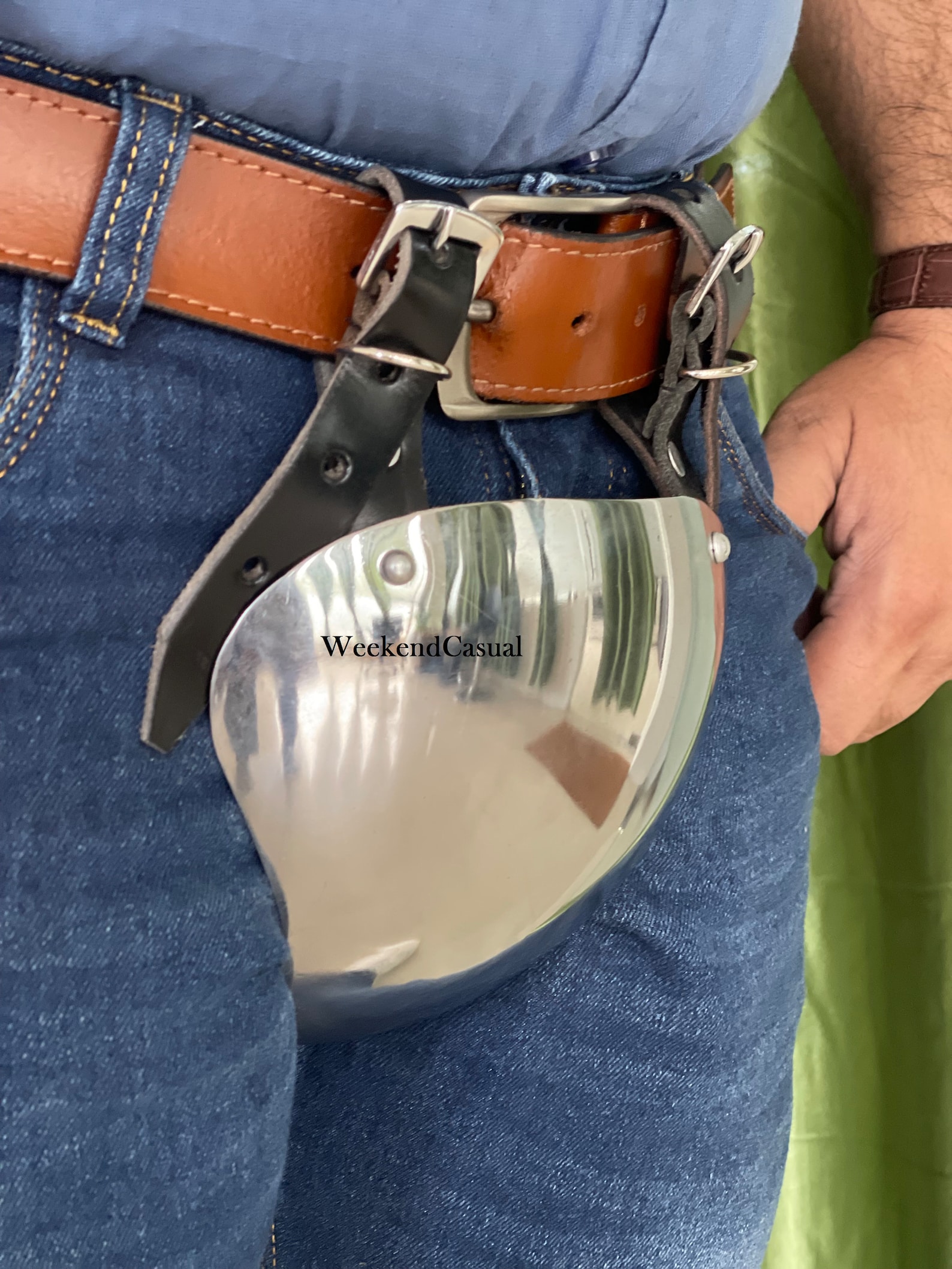 Handmade Medieval Men Codpiece Armor Halloween LARP SCA Reenactments ...