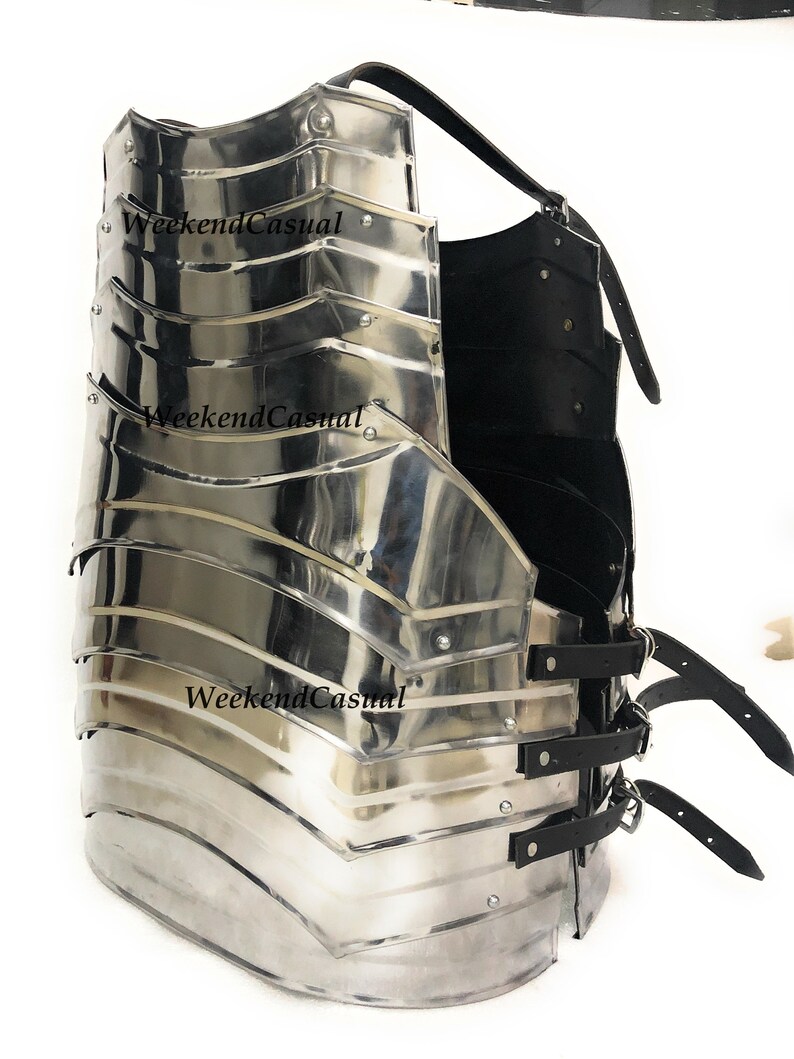 Medieval Knight Breastplate Chest Plate Armor Roman Armour Costume Role ...