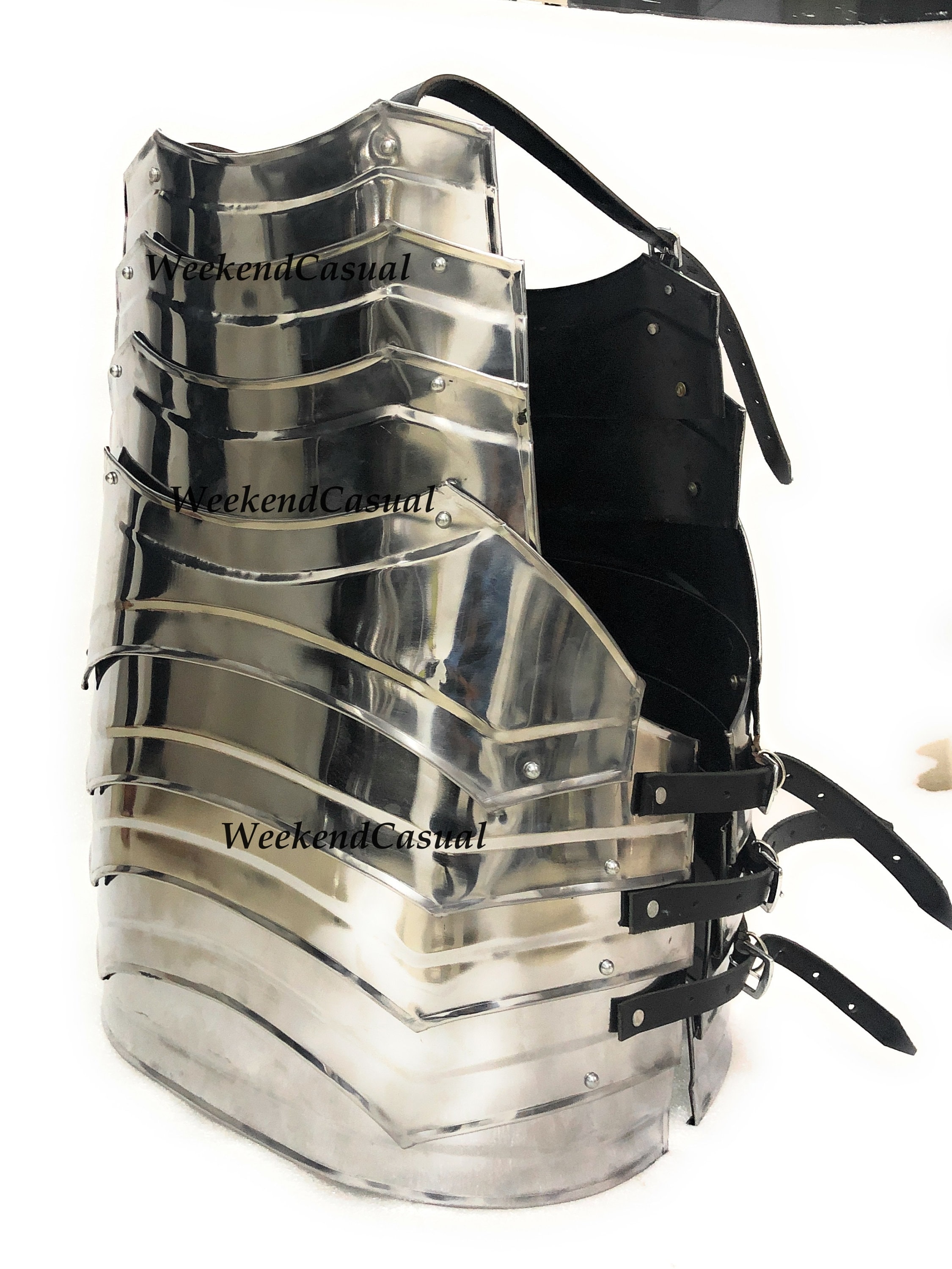Medieval Knight Breastplate Chest Plate Armor Roman Armour Costume Role ...