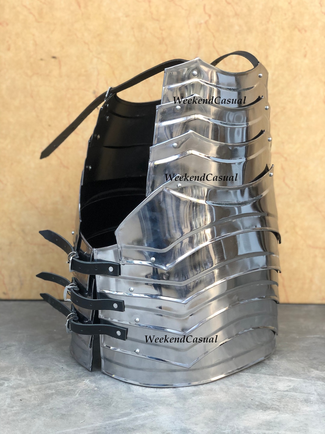 Medieval Knight Breastplate Chest Plate Armor Roman Armour Costume Role ...