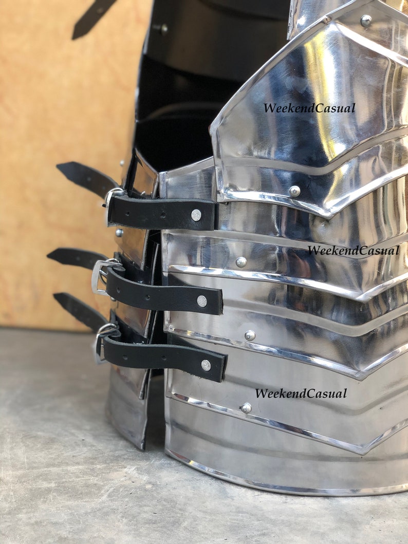 Medieval Knight Breastplate Chest Plate Armor Roman Armour Costume Role ...