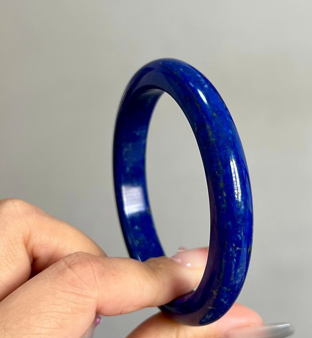 5710mm Genuine Natural Lapis Lazuli Bangle Bracelet,jewelry Gifts,women Bracelet - Etsy