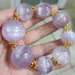 16-25mm Rare Genuine Purple Kunzite Bracelet,high Quality Spodumene ...