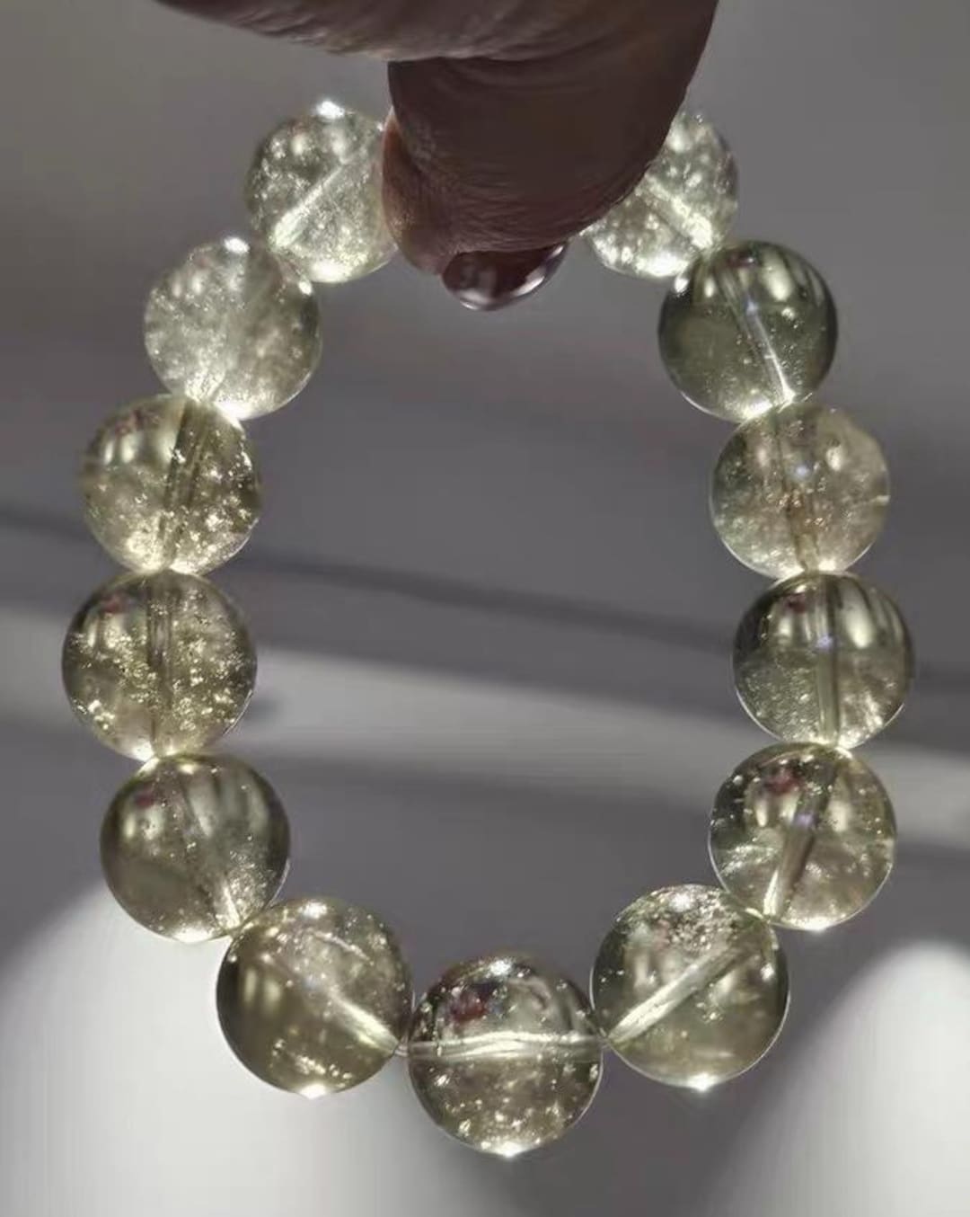14mm Natural Rare Libyan Desert Glass Beads Beads Bracelet,high Quality ...
