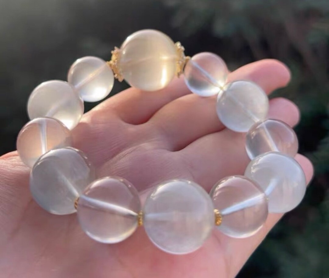 16/18mm Rare Genuine Natural Blue Rabbit Hair Rutilated Quartz - Etsy