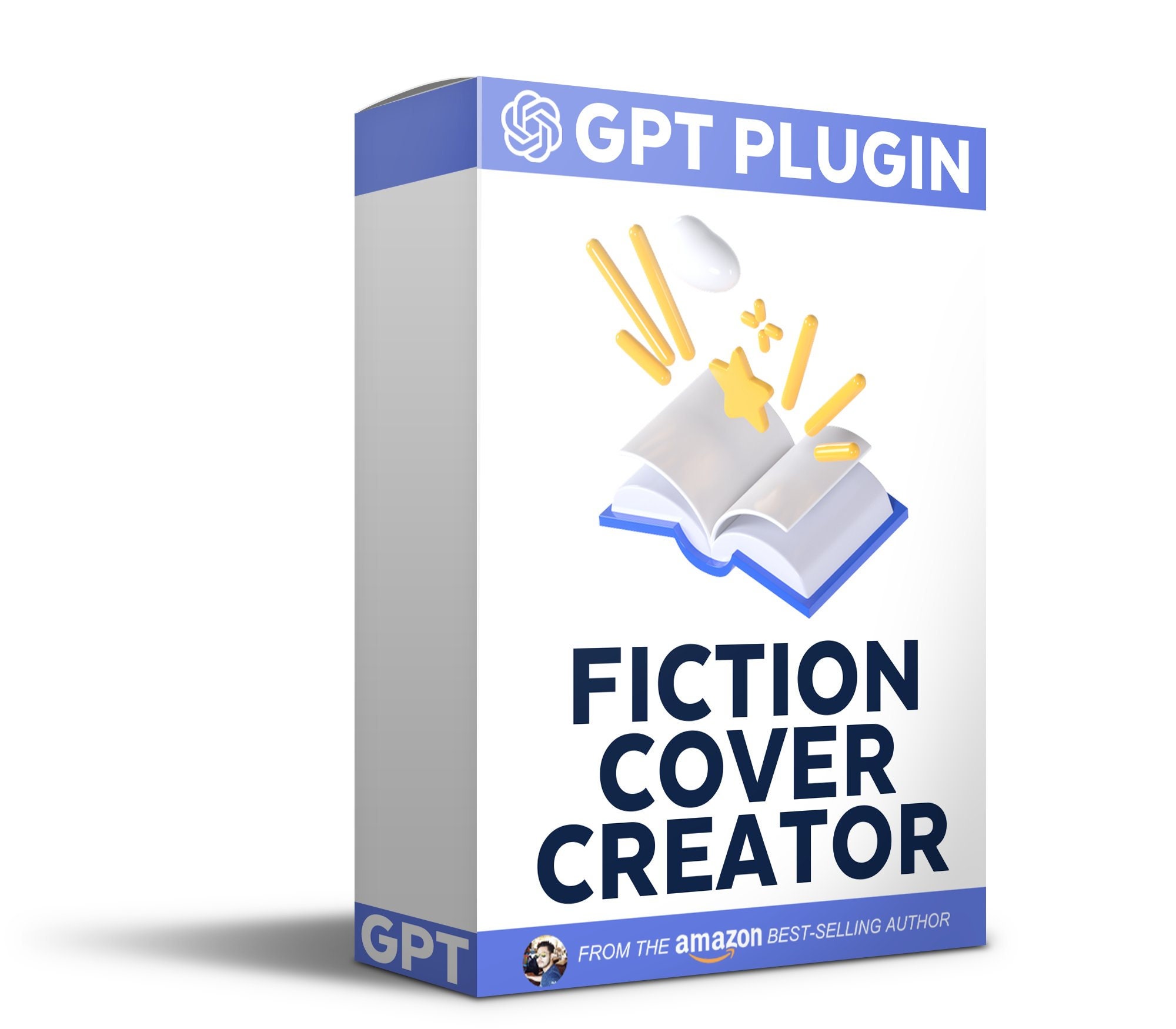 Chatgpt Template Fiction Book Cover Creator. Gptplugin Prompts to Create Images Illustration ...