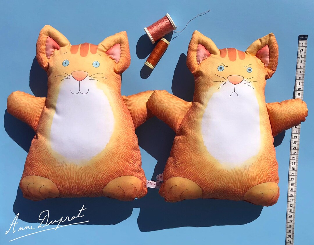 The Mascot Cat From the Book "shh... I'm Listening!" to Sew Yourself ...