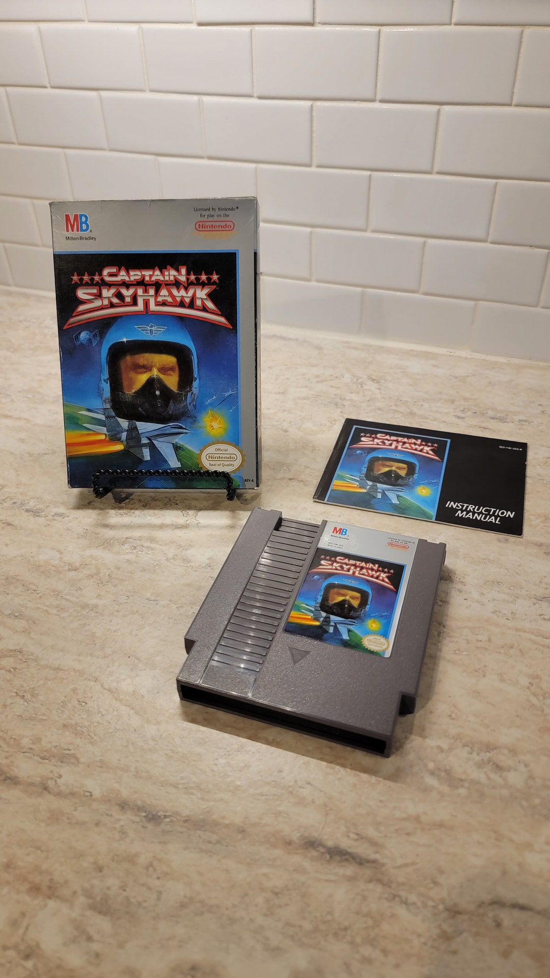 NES Captain Skyhawk Nintendo Entertainment System Video Game With ...