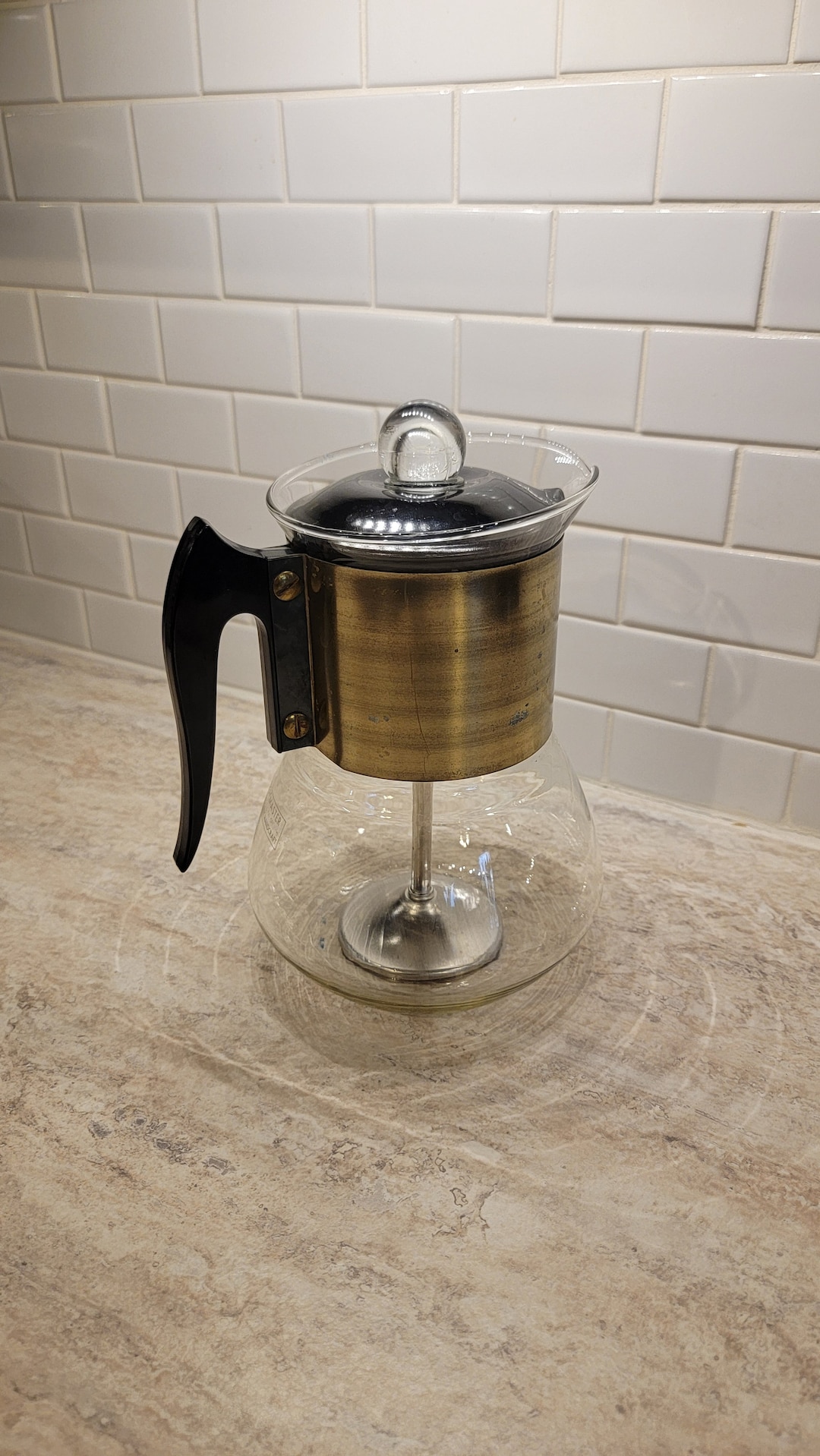 Vintage Glass Handcraft Percmaster 1950s Percolator, Vintage Glass ...