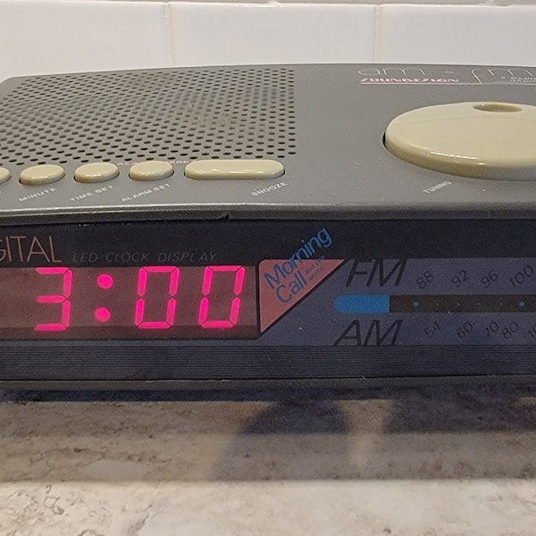 80s Alarm Clock - Etsy