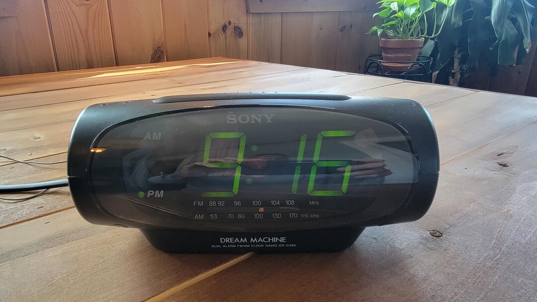 Vintage 1990s Sony Dream Machine AM FM Radio Alarm Clock - Etsy