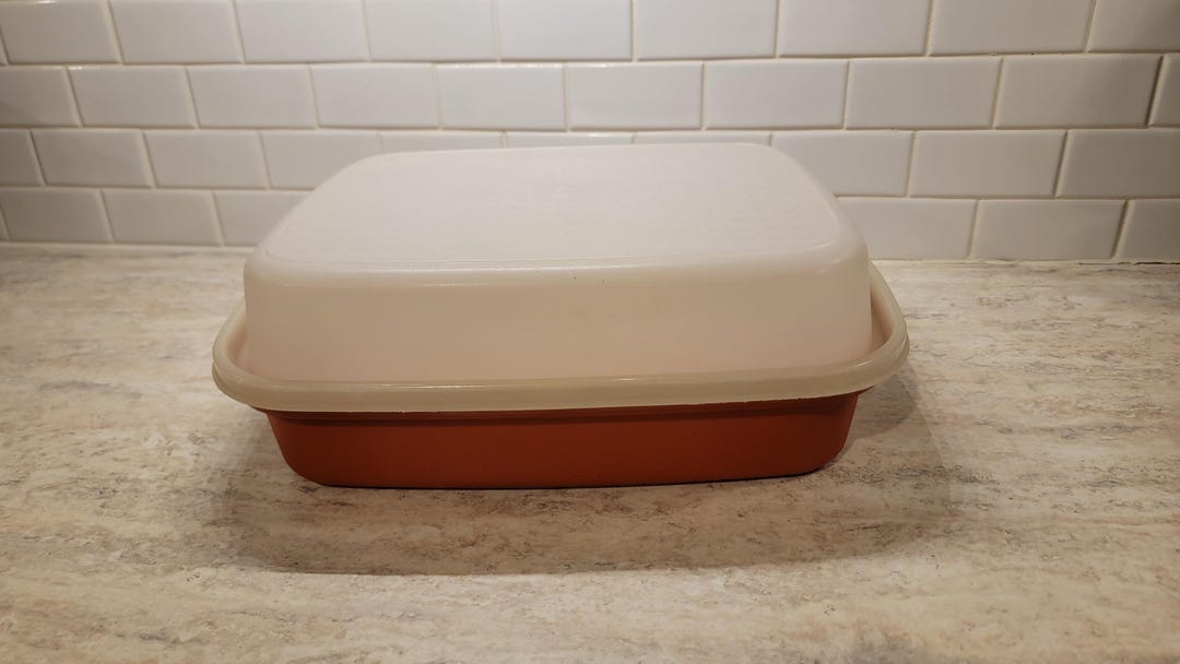 Vintage Tupperware Season Serve Meat Marinating Container, Marinade ...