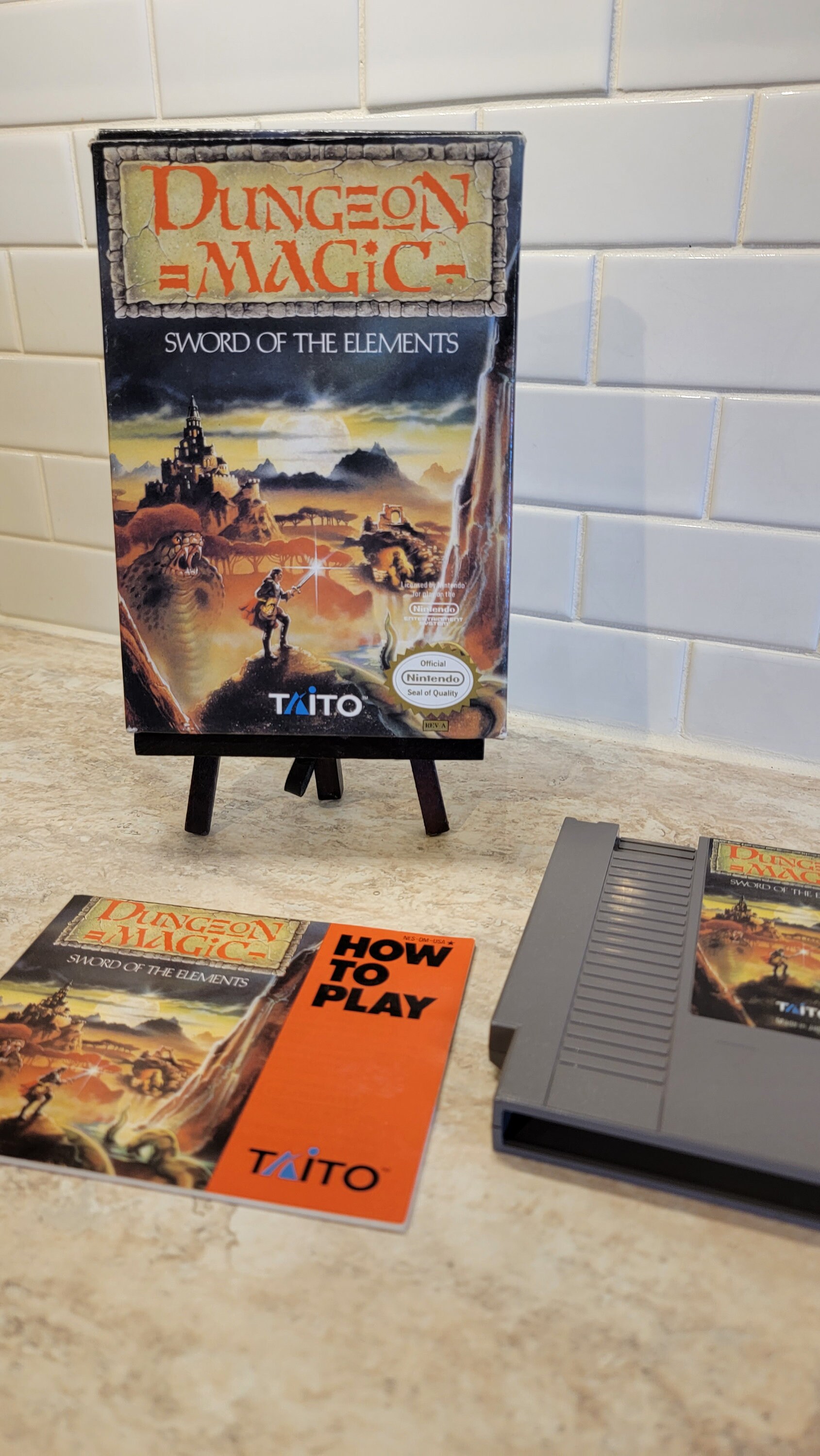 Dungeon Magic Nintendo NES 1990 Tested. Box in Great Condition - Etsy