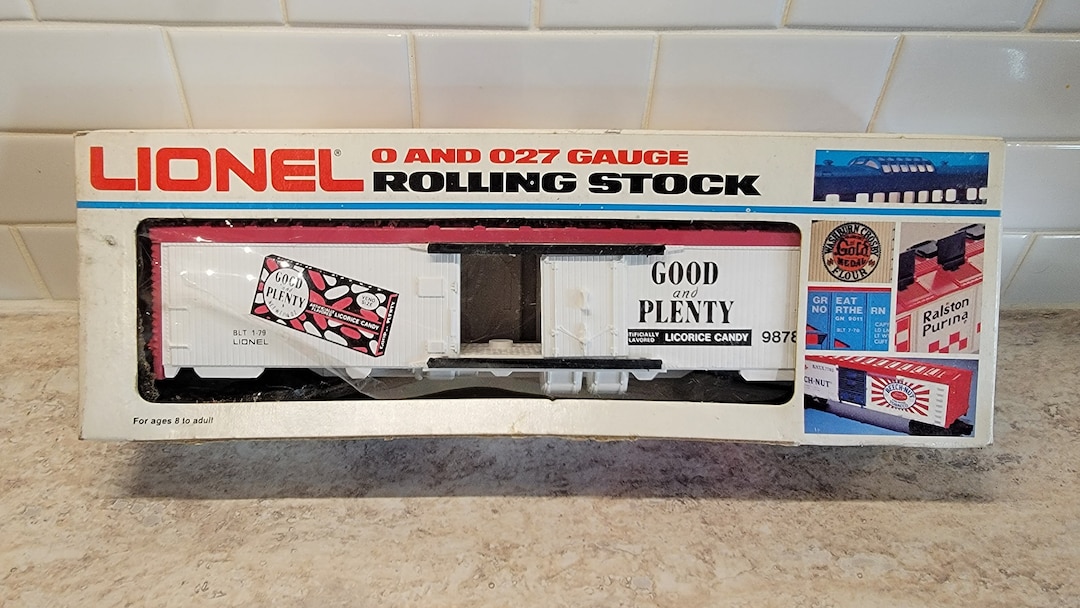 Vintage Lionel Train Lionel 6-9878 GOOD & PLENTY Licorice Candy ...