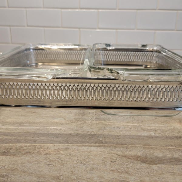 Silver Buffet Server - Etsy