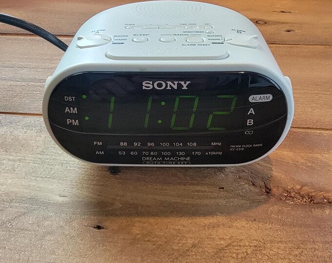 Vintage 90s Sony Dream Machine Alarm Clock AM/FM Radio - Etsy