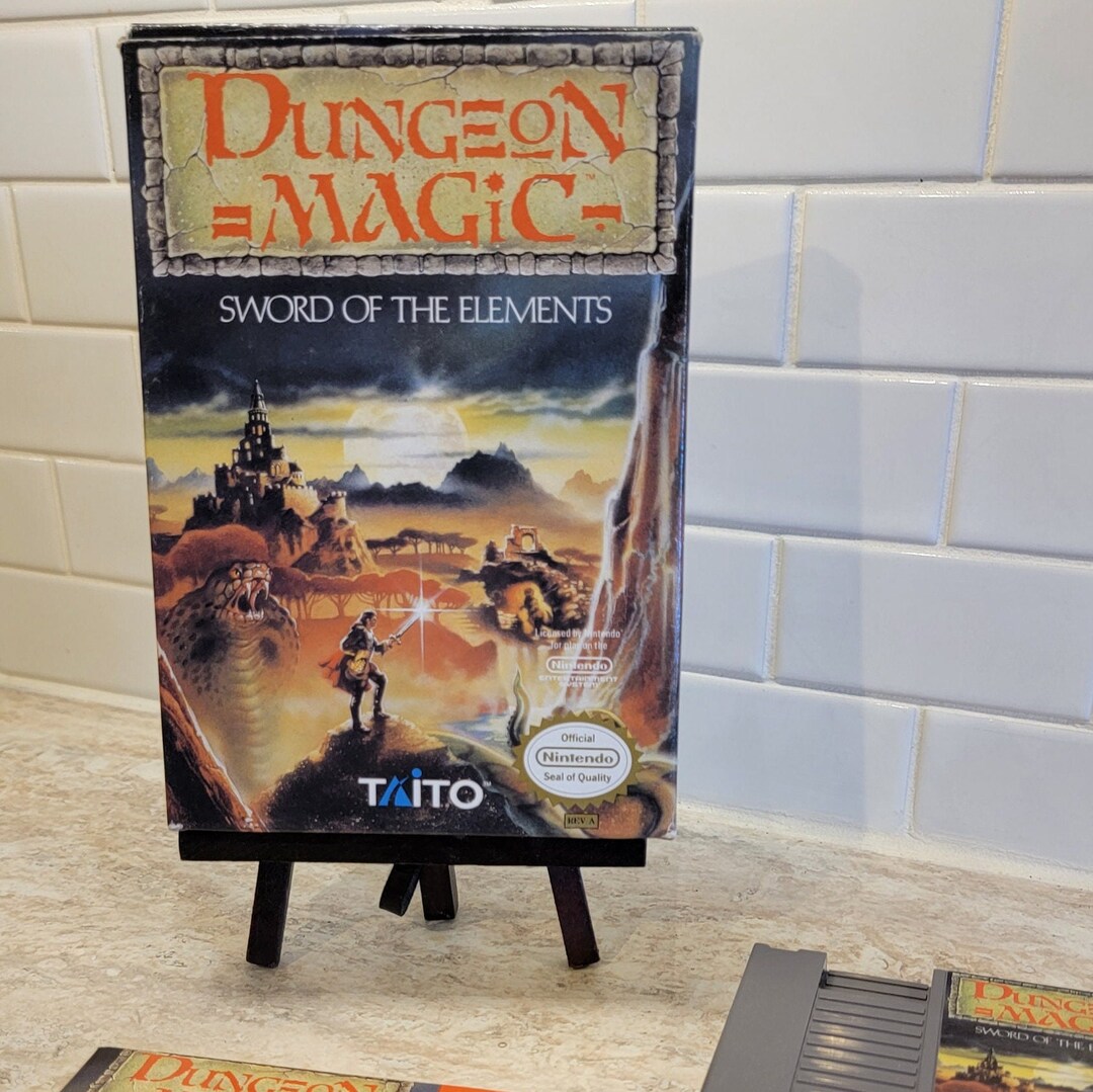 Dungeon Magic Nintendo NES 1990 Tested. Box in Great Condition - Etsy