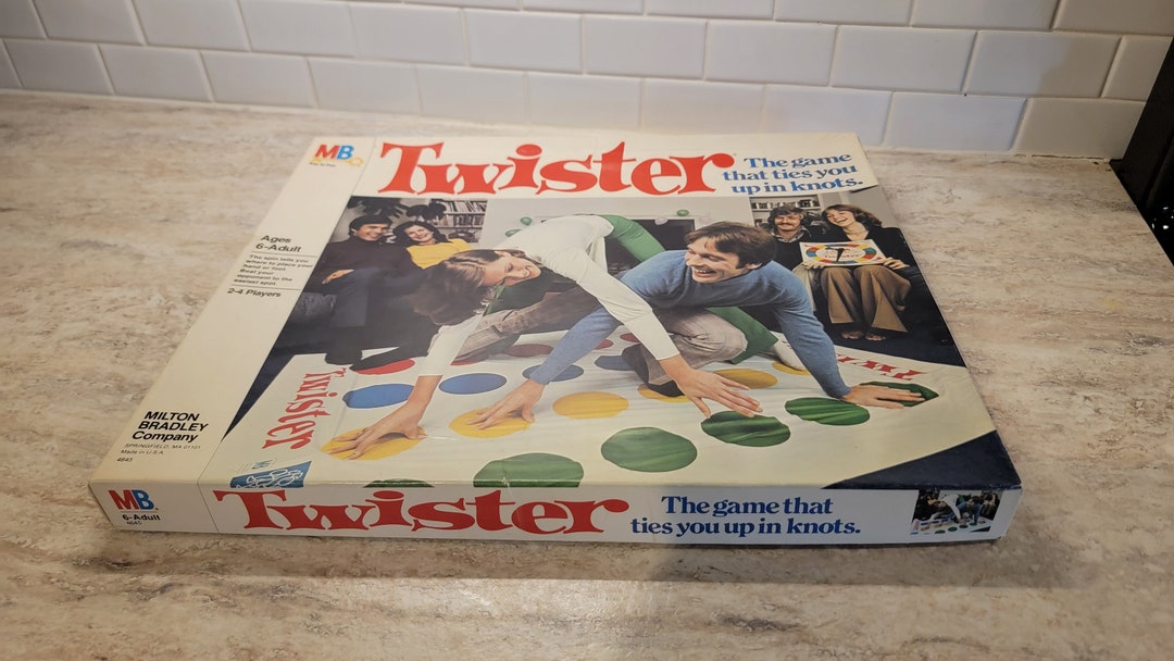 Vintage Twister Board Game From 1966, Twister Board Game, Twister ...