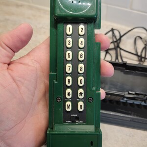 Vintage GTE Train Locomotive Push Button Phone, Locomotive Touch Tone ...
