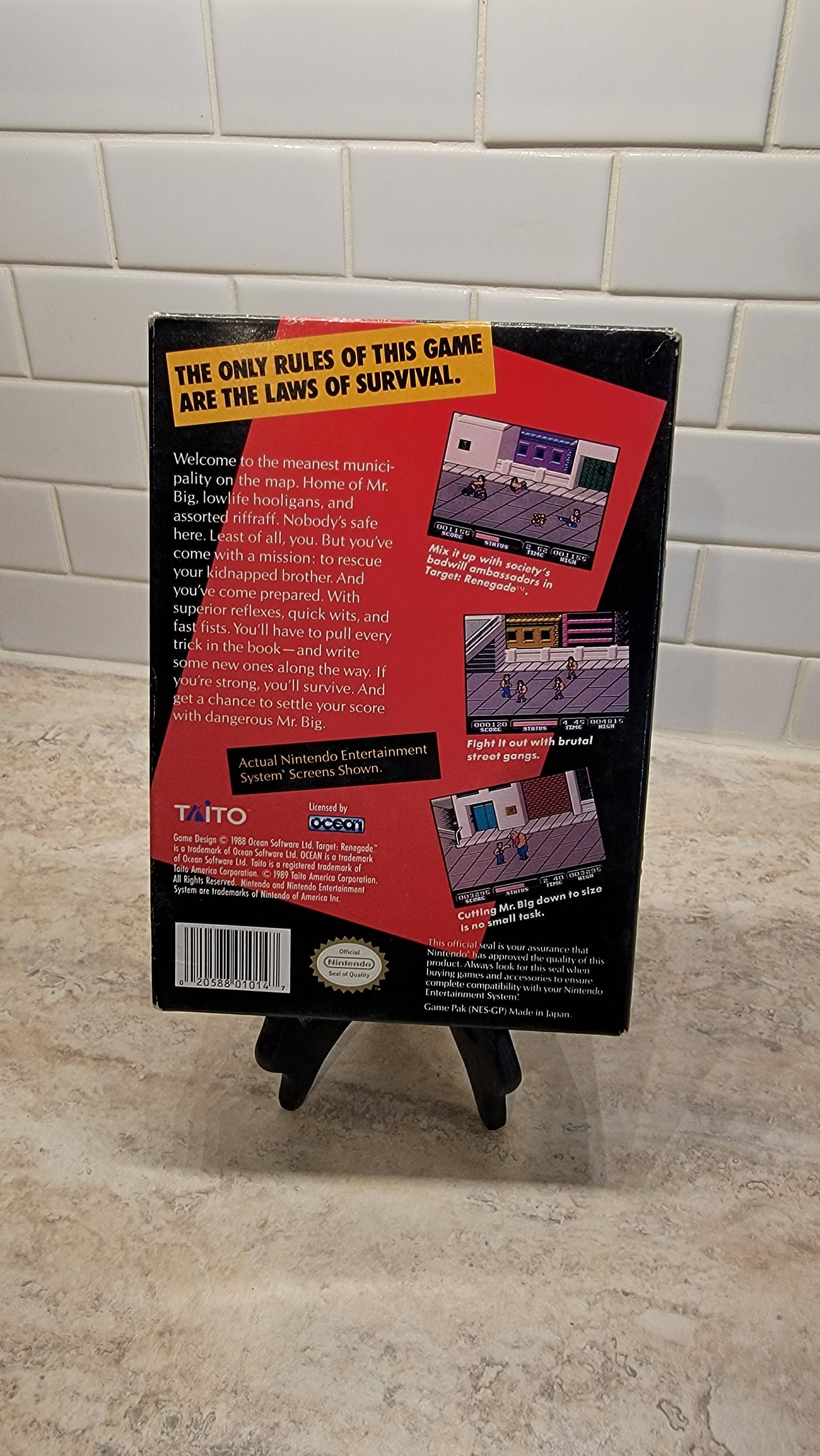 Nintendo Target Renegade Video Game With Original Box and Manual - Etsy