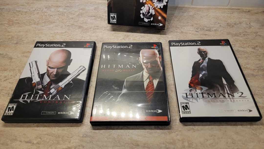 Playstation 2 Hitman Lot of 3 Video Games Silent Assassin - Etsy