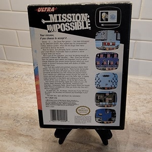 NES Nintendo Original Mission Impossible Nintendo Entertainment System ...