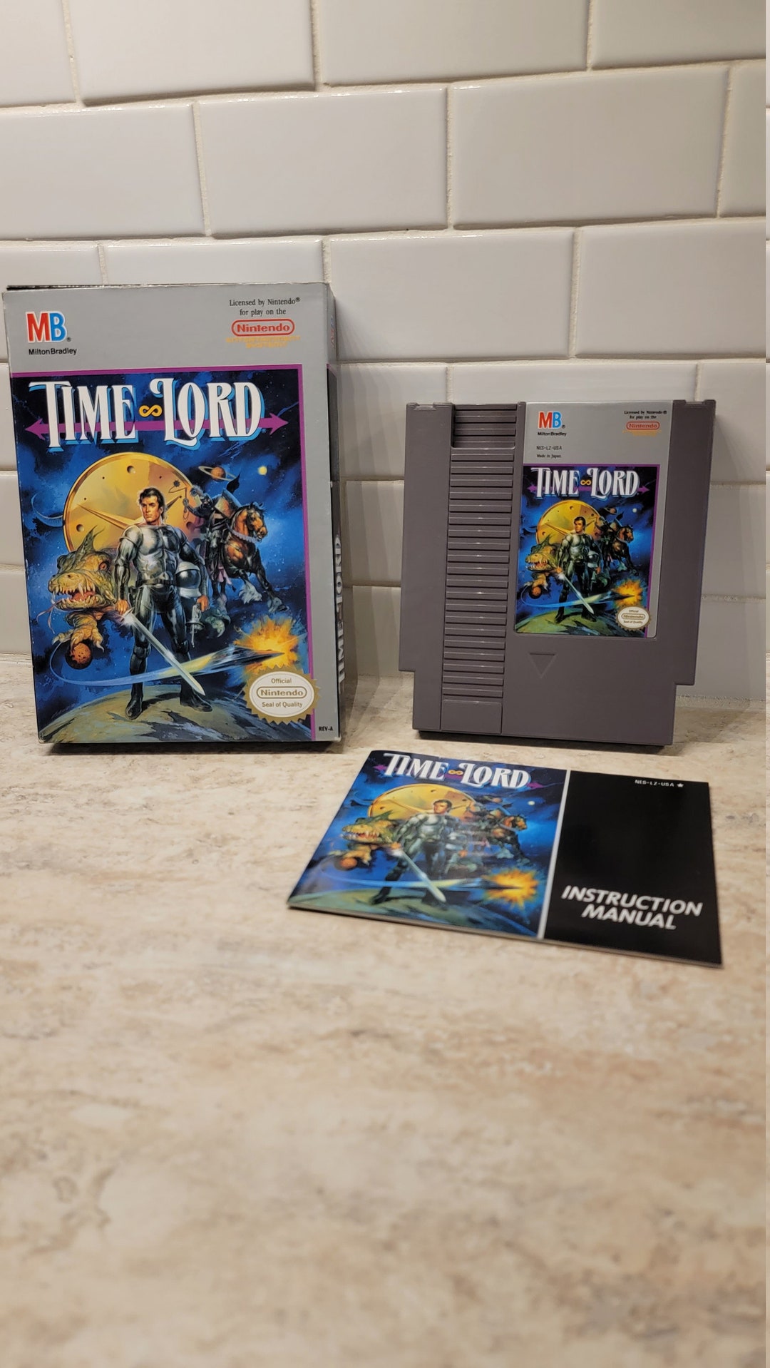 NES Time Lord Video Game Nintendo Entertainment System Time Lord ...