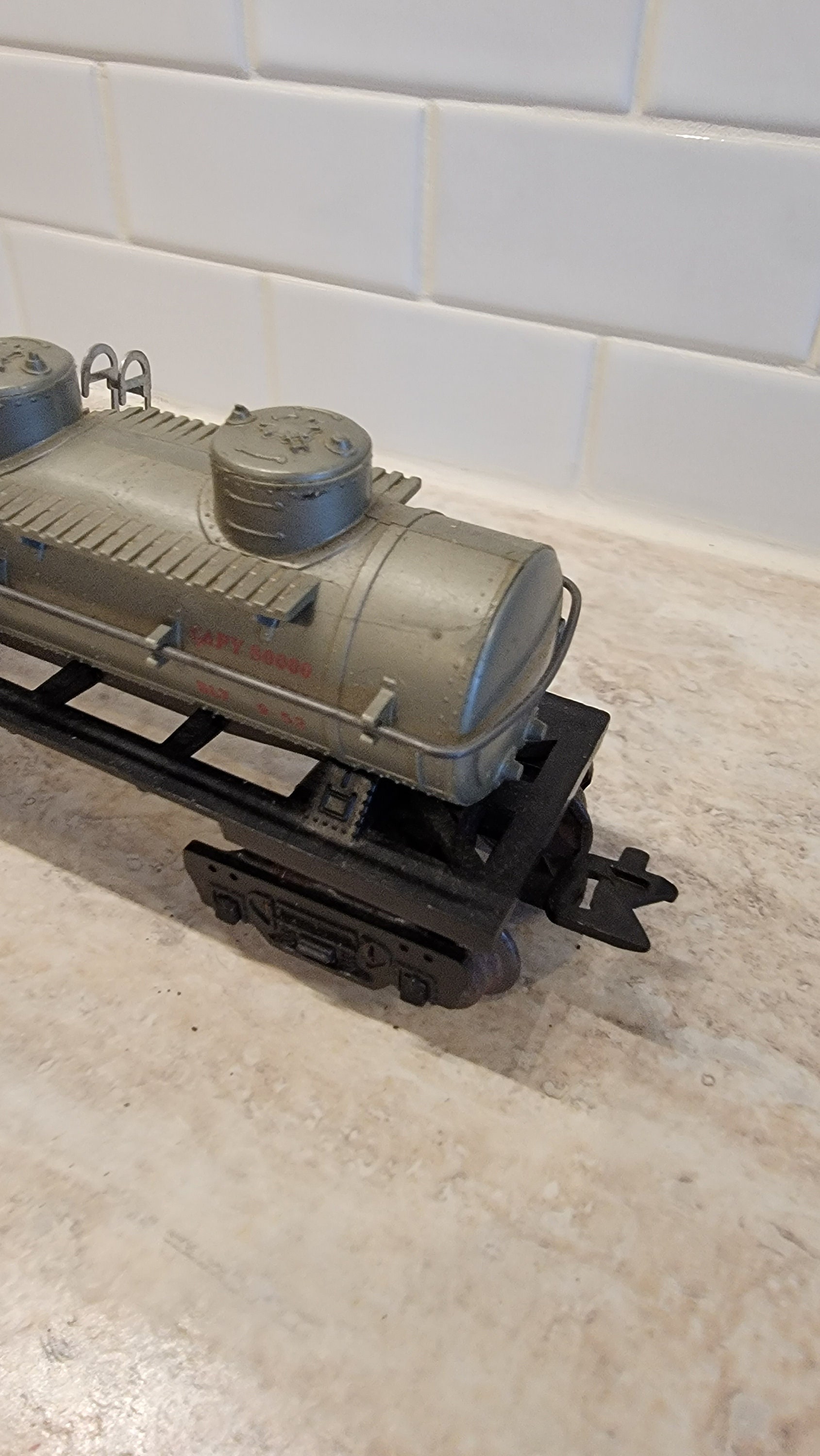 Vintage Marx Toy Train Utlx 284 Three Dome Tank Car - Etsy